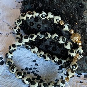 Park Lane | Jewelry | Nwt Geniun Agate Stone Safari Bracelet Double ...